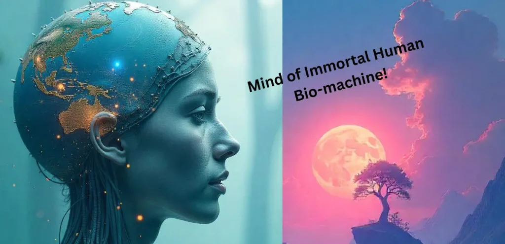 Designing the Mind of Immortal Human Bio-machine by 2045